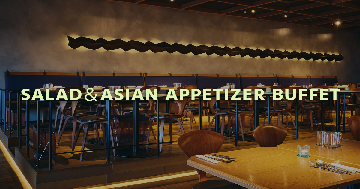 SALAD＆ASIAN APPETIZER BUFFET | TRANSIT GENERAL OFFICE INC.｜ファッション、音楽 ...