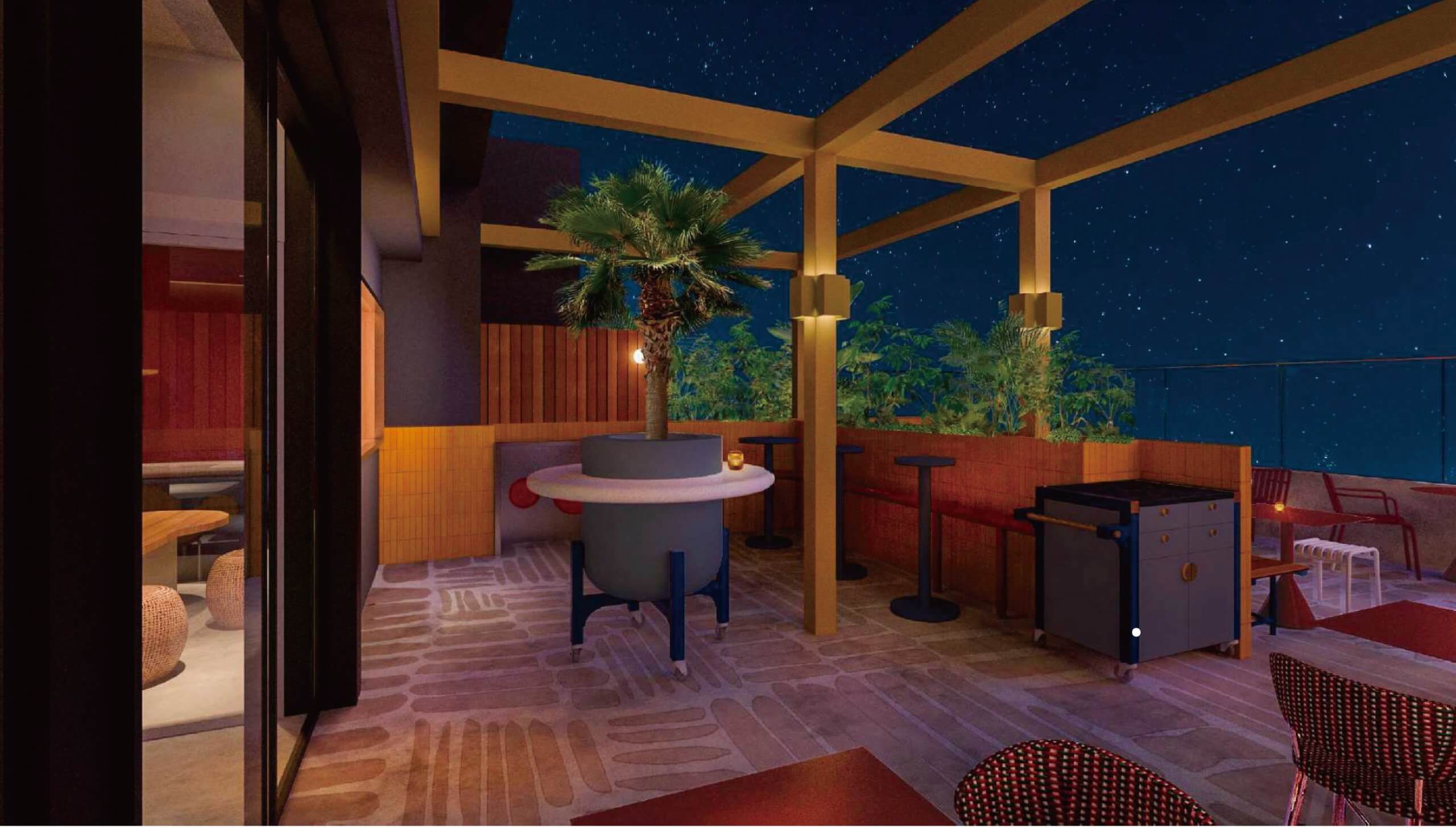 THE ROOF rooftop bar & bistro